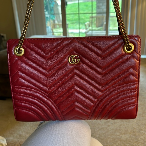 Gucci | Bags | Red Gucci Bag | Poshmark